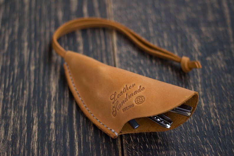 Key Holder Leather Key Case Leather Key Holder Key Chain - Etsy