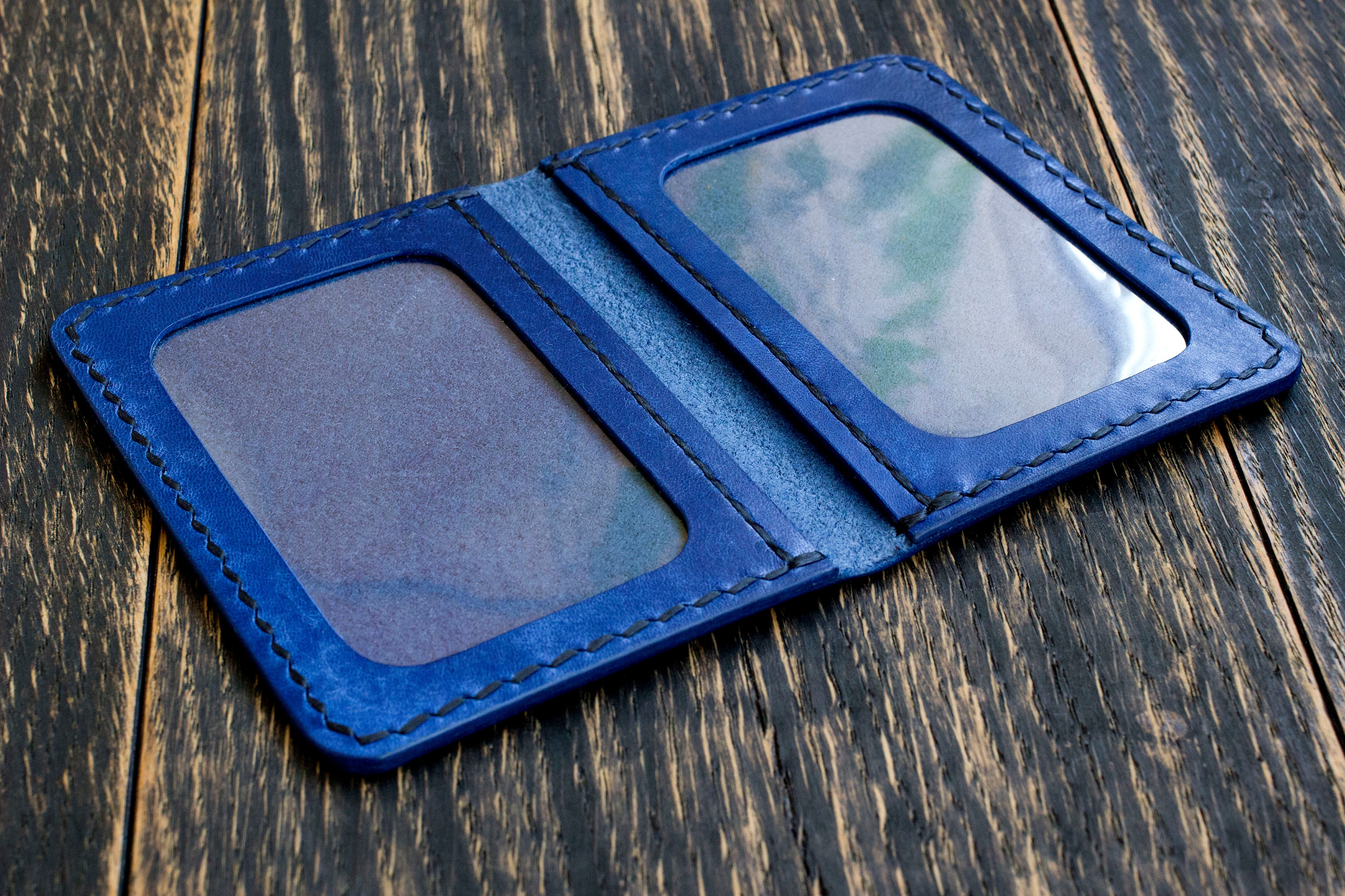 Personalized Leather Premium Leather Driver License Holder - A Sleek ...