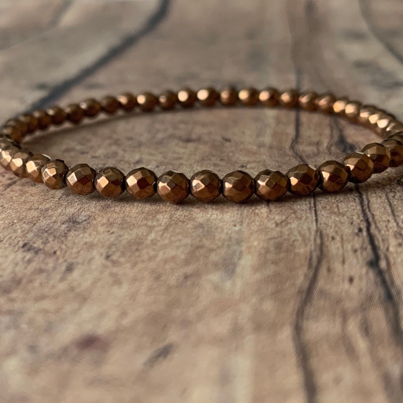 Brown Hematite Beads - Etsy