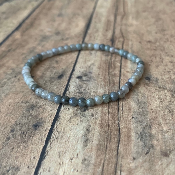 Labradorite Bracelet - Etsy