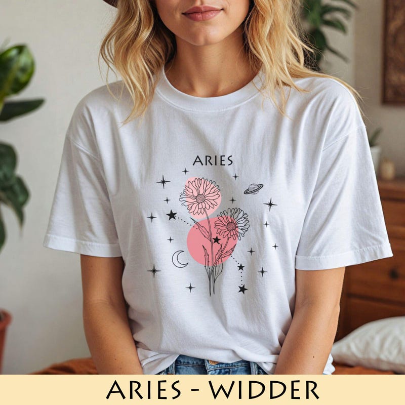 Zodiac Tee Shirt - Etsy UK