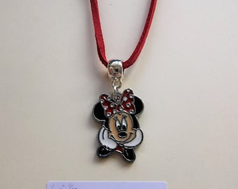 Minnie Mouse Pendant | Etsy