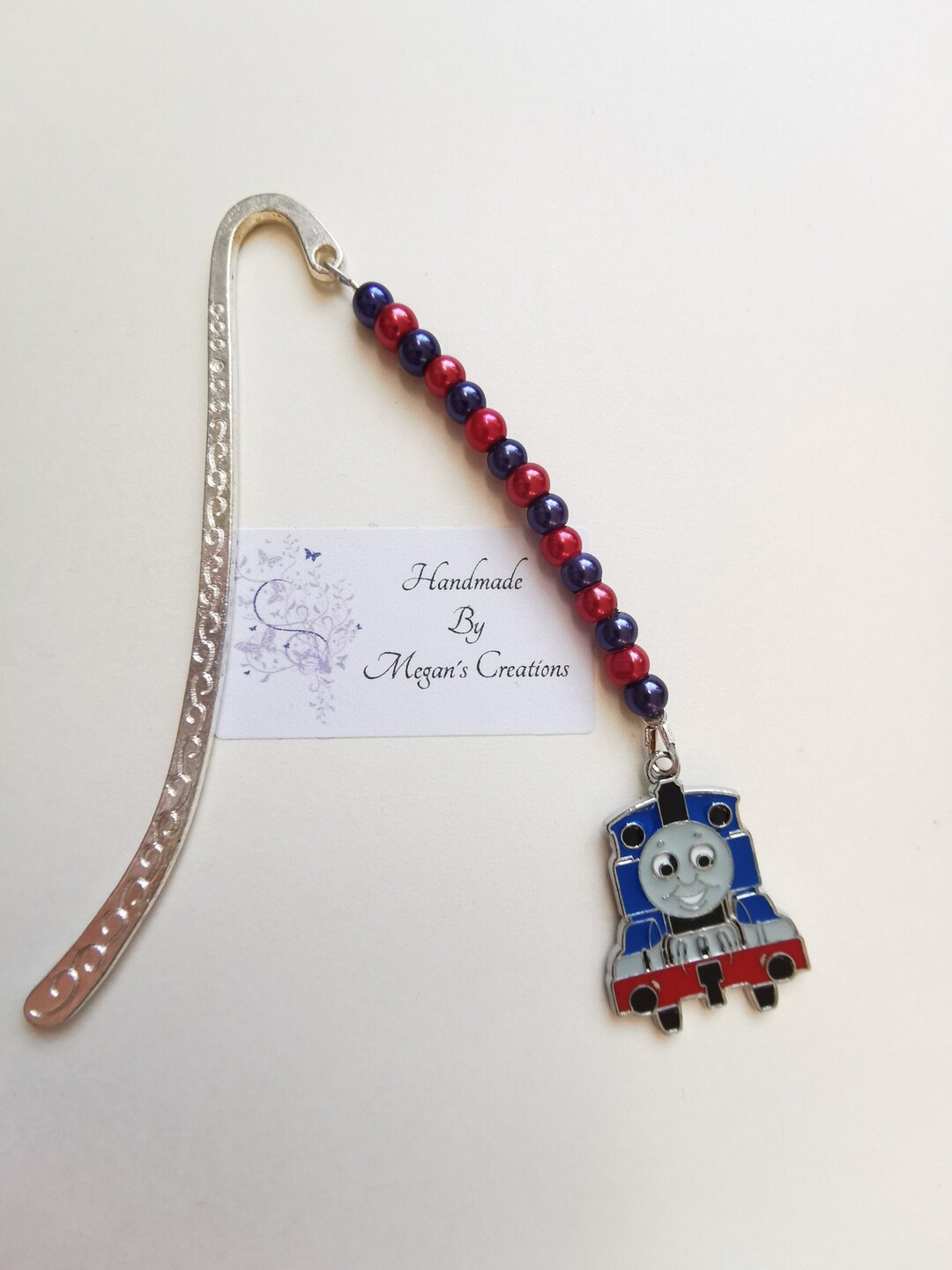 Character Train Themed Beaded Bookmark Personalised Character - Etsy