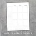 Weekly Planner Printable Erin Condren Style Neutral Undated Monday ...