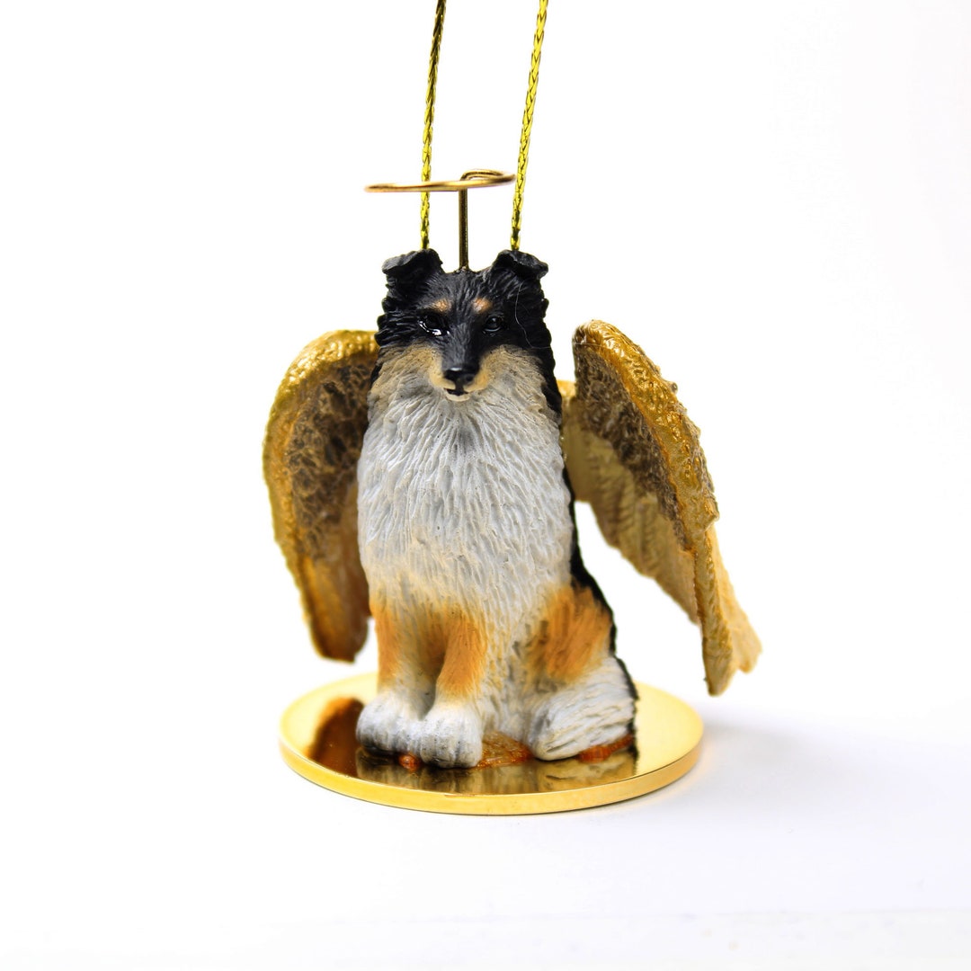 Sheltie, Tri-color Collectable Hanging Christmas Ornaments - Etsy