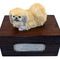 Ceramic Painted Golden Labrador or Retriever Dog Cremation Urn -pet ...