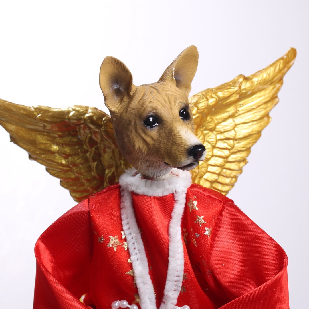 Basenji CHRISTMAS Tree Toppers and Shelf Decor - Etsy