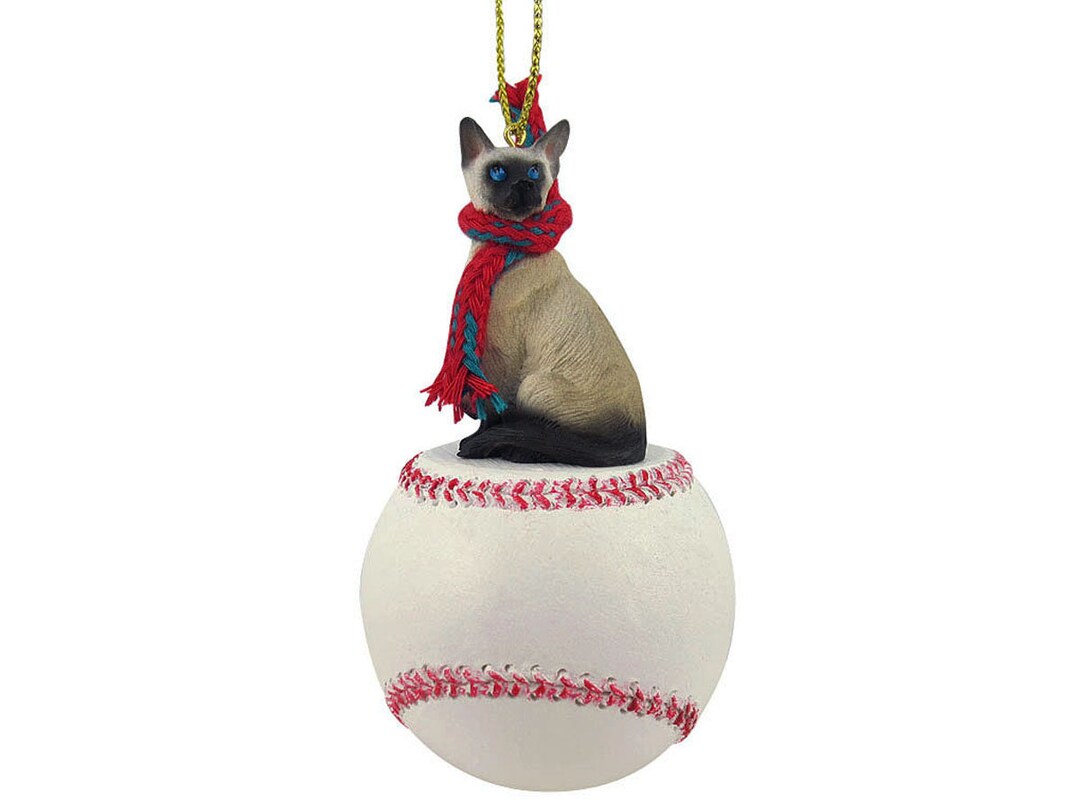 Siamese Sports Ornaments - Etsy