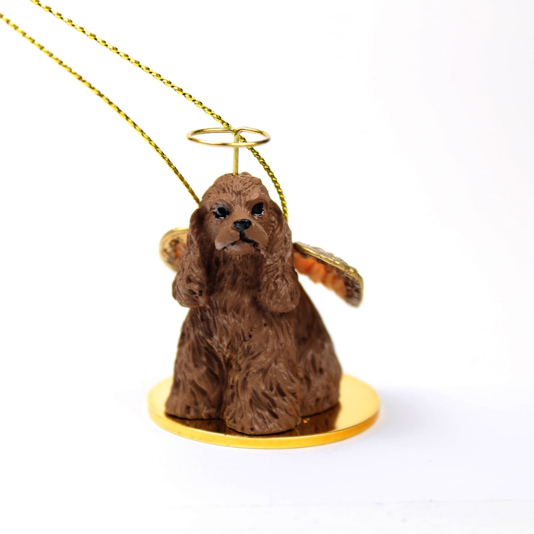 Cocker Spaniel, Brown Collectable Hanging Christmas Ornaments - Etsy