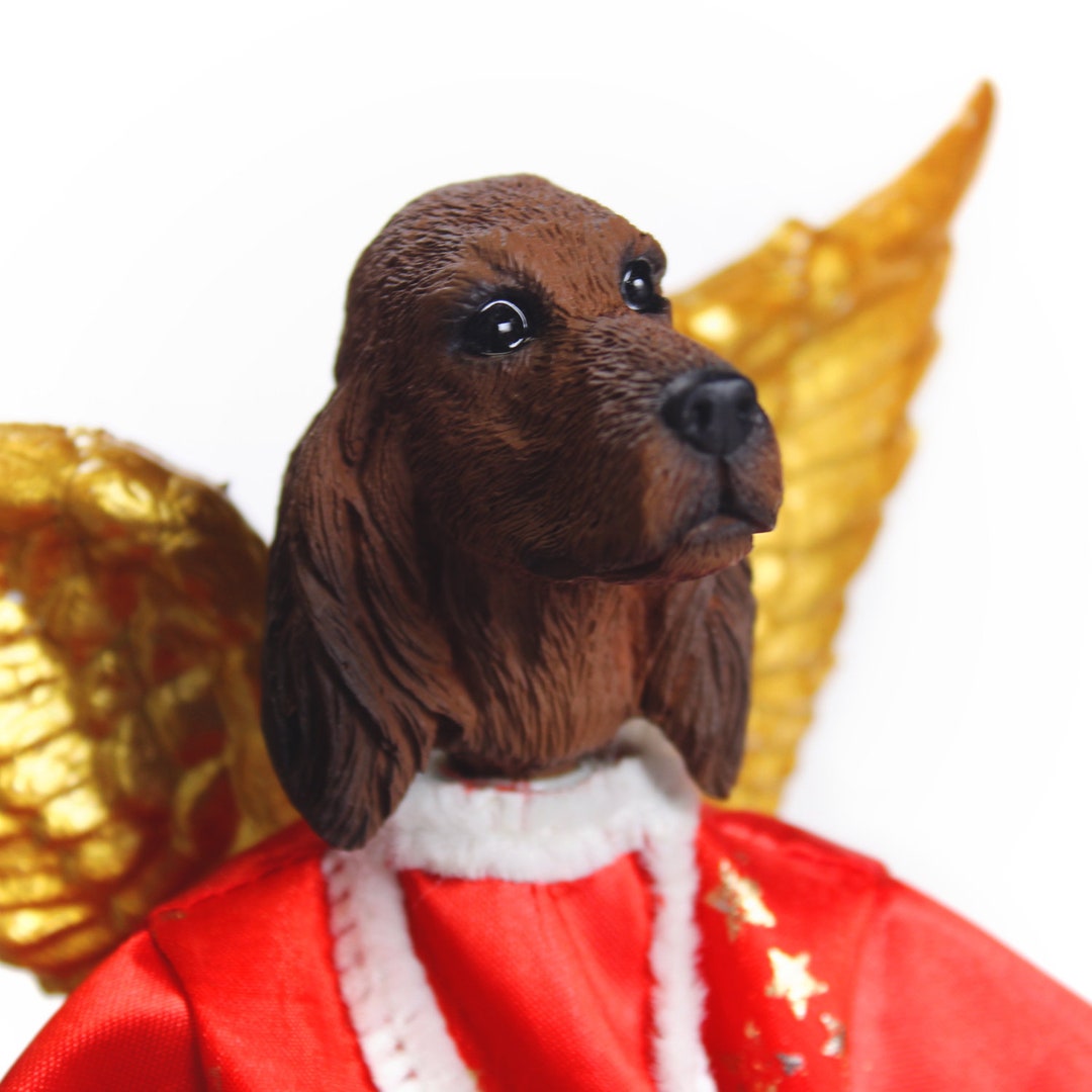 Irish Setter CHRISTMAS Tree Toppers and Shelf Decor - Etsy