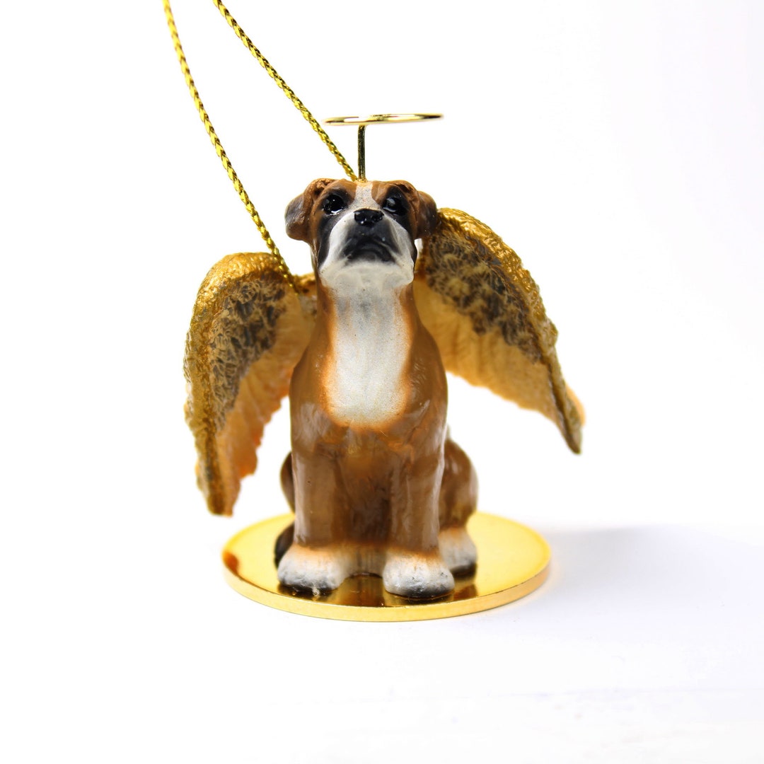 Boxer, Uncropped Collectable Hanging Christmas Ornaments - Etsy