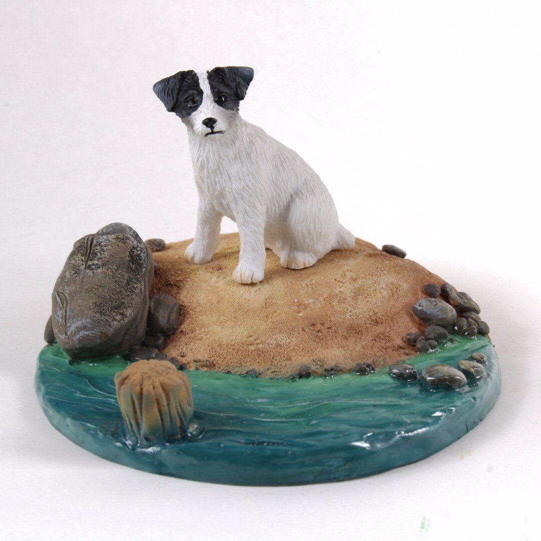 Jack Russell Terrier, Black & White Rough Coat Everyday Life Collection ...