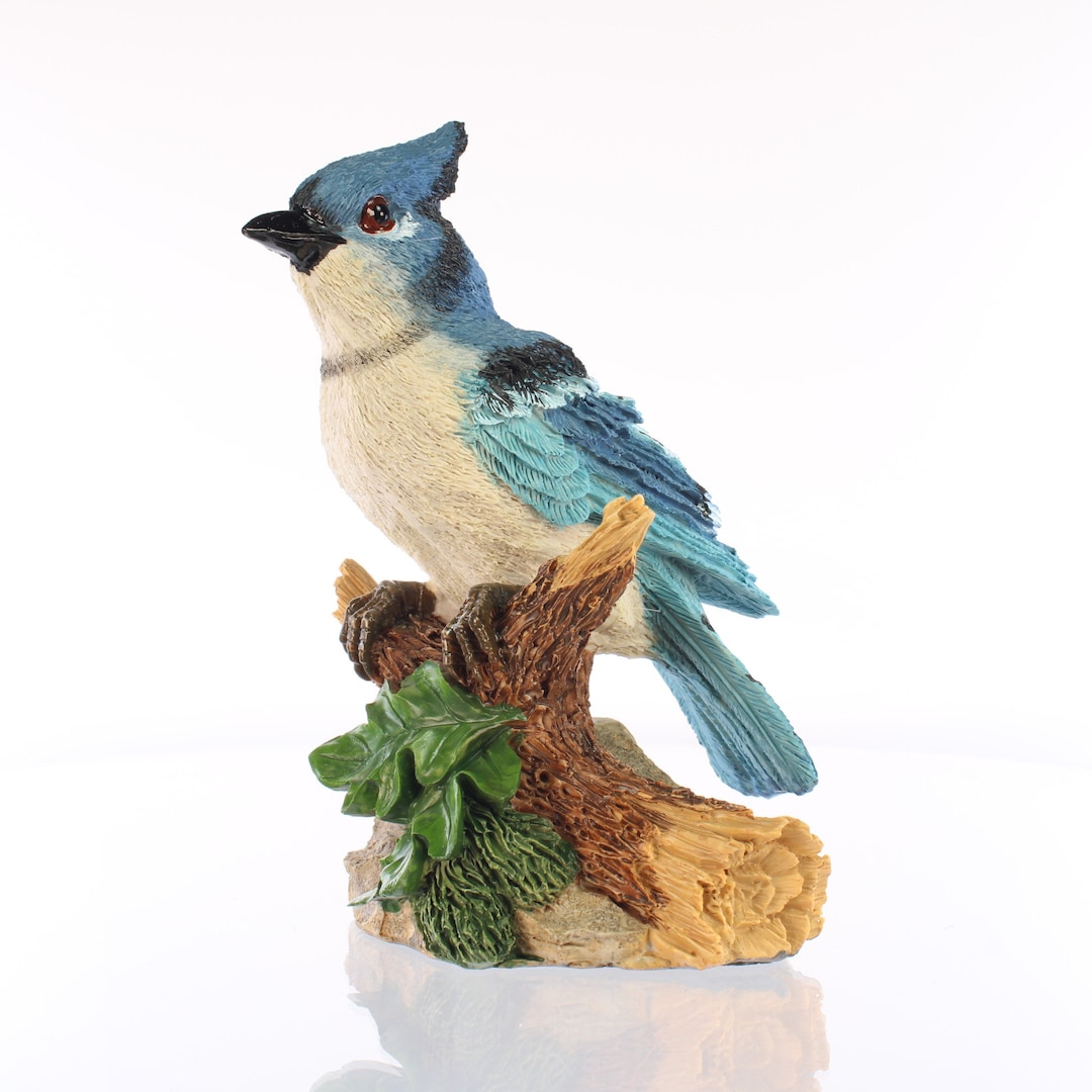 Blue Jay Figurine - Etsy