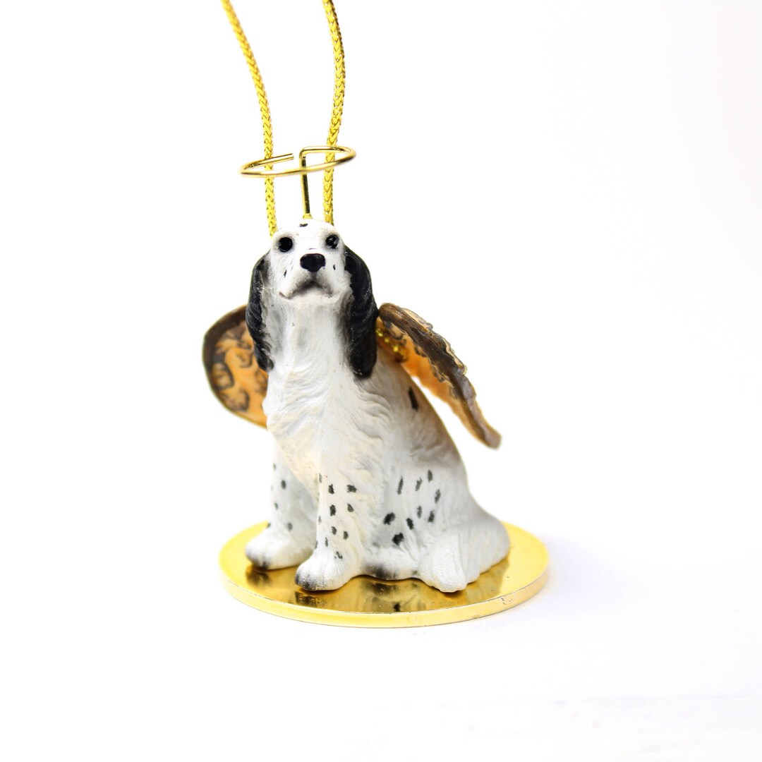 English Setter, Blue Belton Collectable Hanging Christmas Ornaments - Etsy