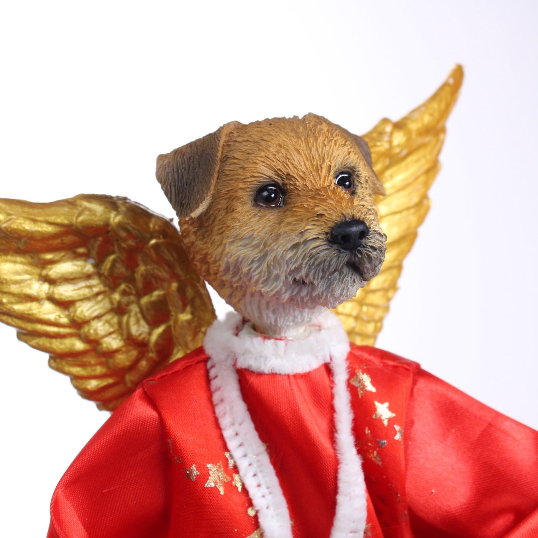 Border Terrier CHRISTMAS Tree Toppers and Shelf Decor - Etsy