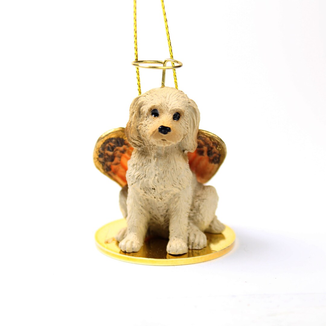 Labradoodle, Cream Collectable Hanging Christmas Ornaments - Etsy