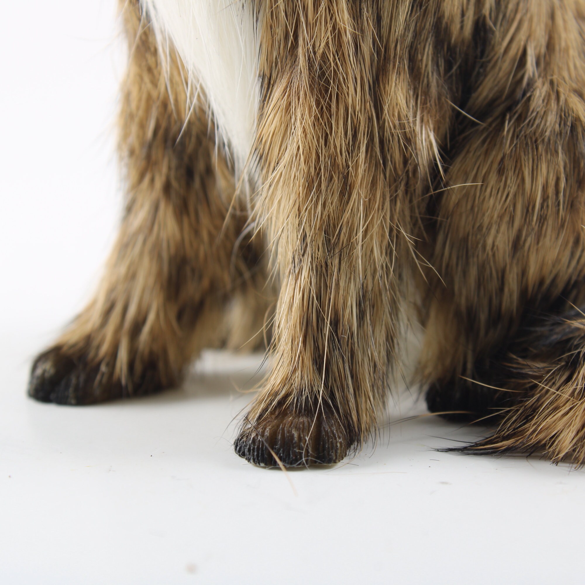 Coyote Realistic Fur Figurine - Etsy