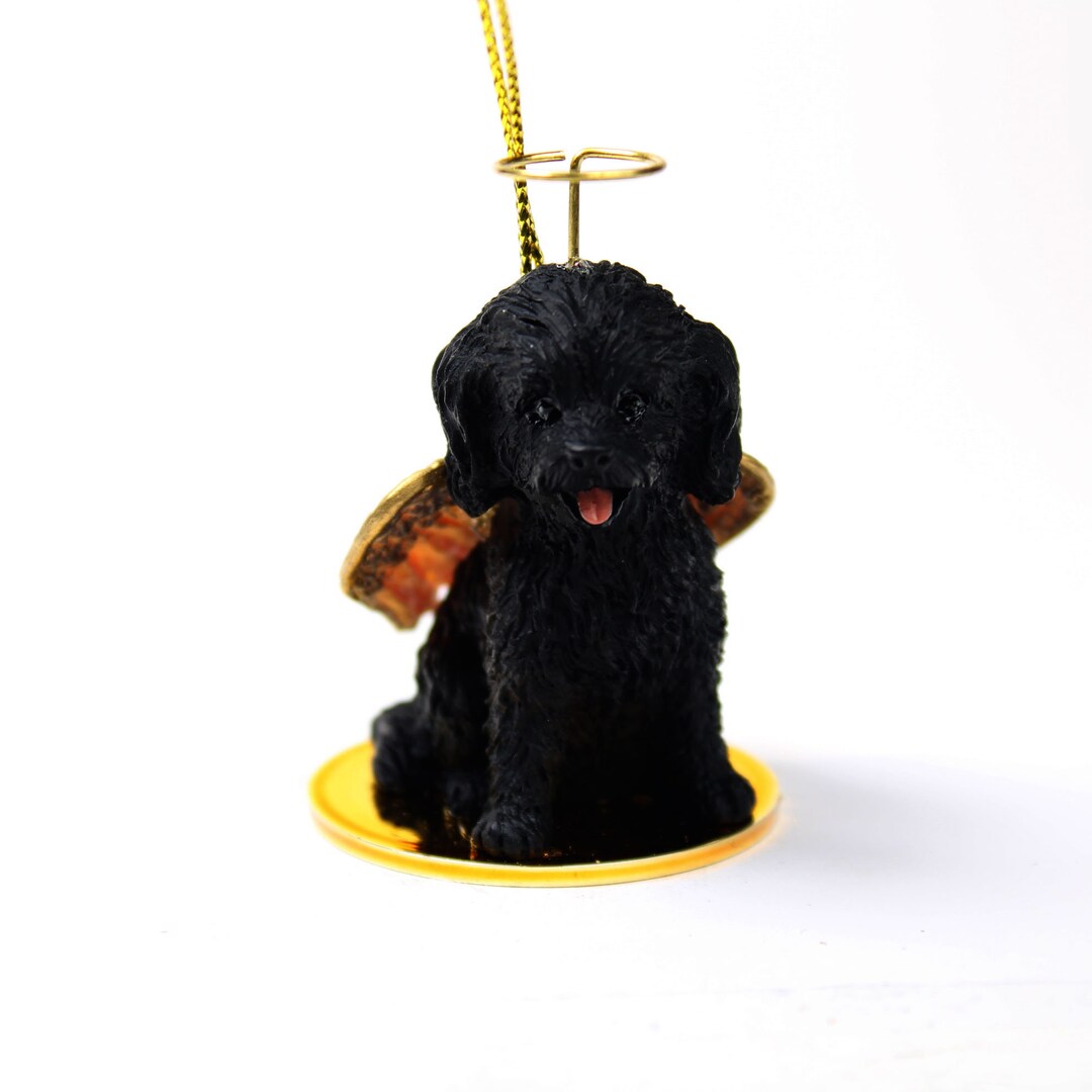 Cockapoo, Black Collectable Hanging Christmas Ornaments - Etsy