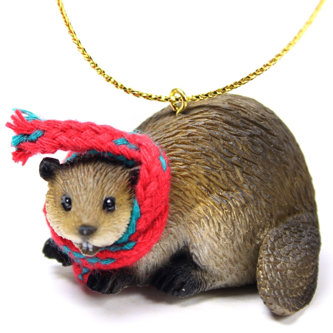 Beaver Collectable Hanging Christmas Ornaments - Etsy