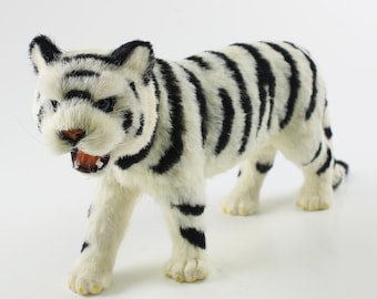 White Tiger Figurine | Etsy