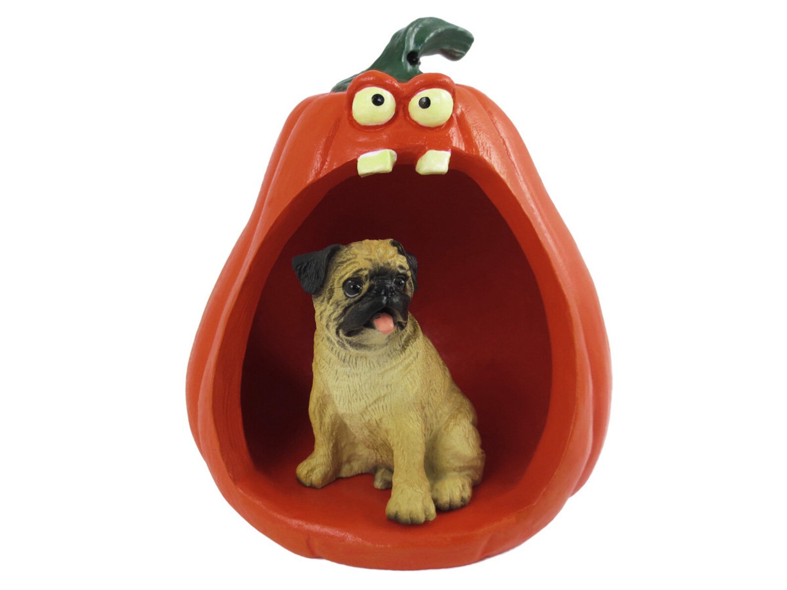 Halloween Decoration Collection With Spooky Pumpkin and Pug - Etsy