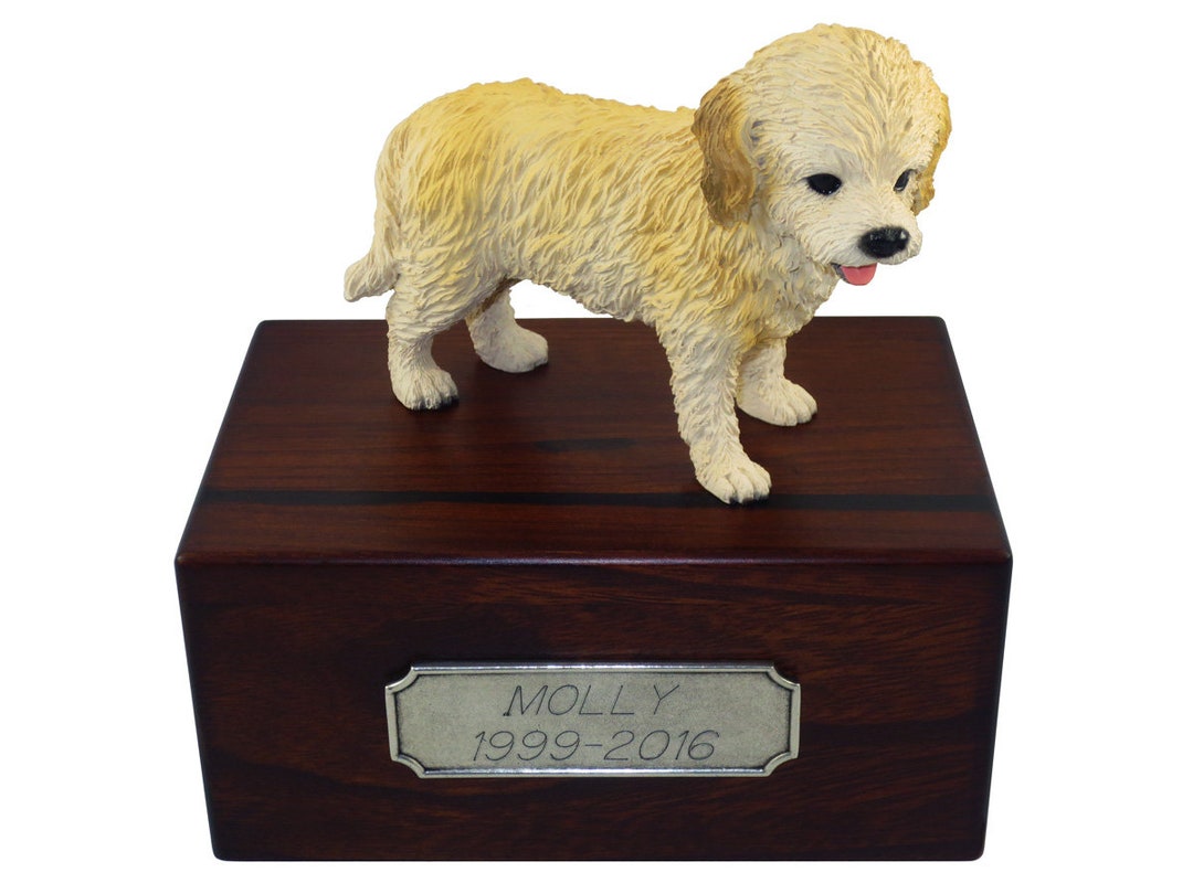 Cockapoo, Blond Beautiful Paulownia Small Wooden Pet Urns - Etsy