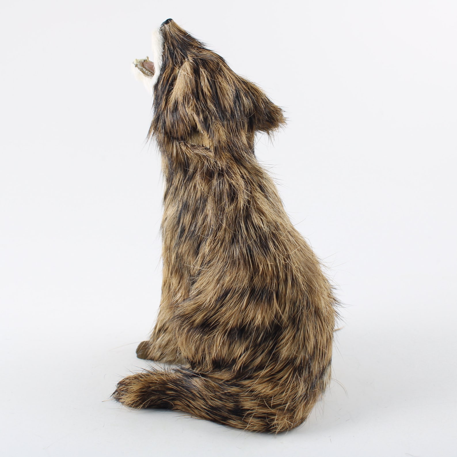 Coyote Realistic Fur Figurine - Etsy