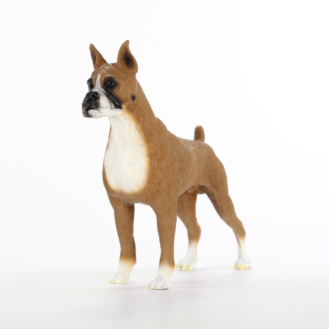 Boxer Figurines - Etsy