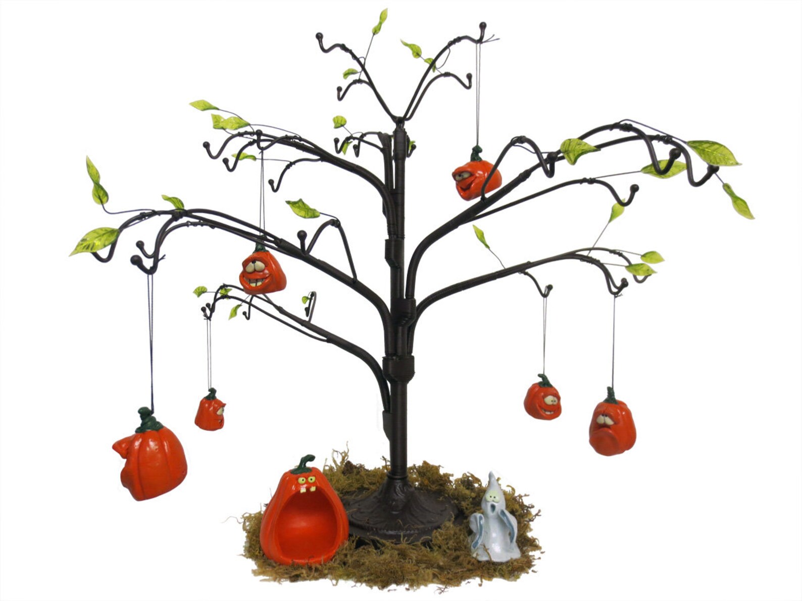 Halloween Decoration Collection With Spooky Pumpkin and - Etsy