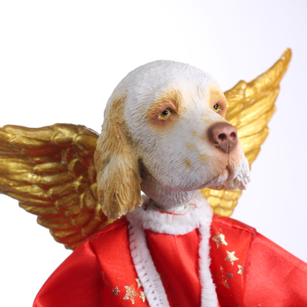 Clumber Spaniel CHRISTMAS Tree Toppers and Shelf Decor - Etsy