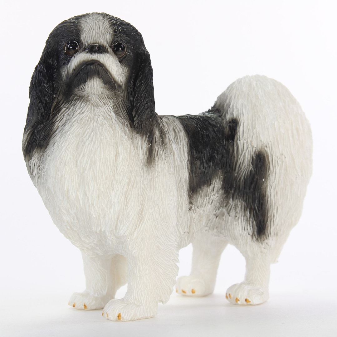 Japanese Chin Figurines - Etsy