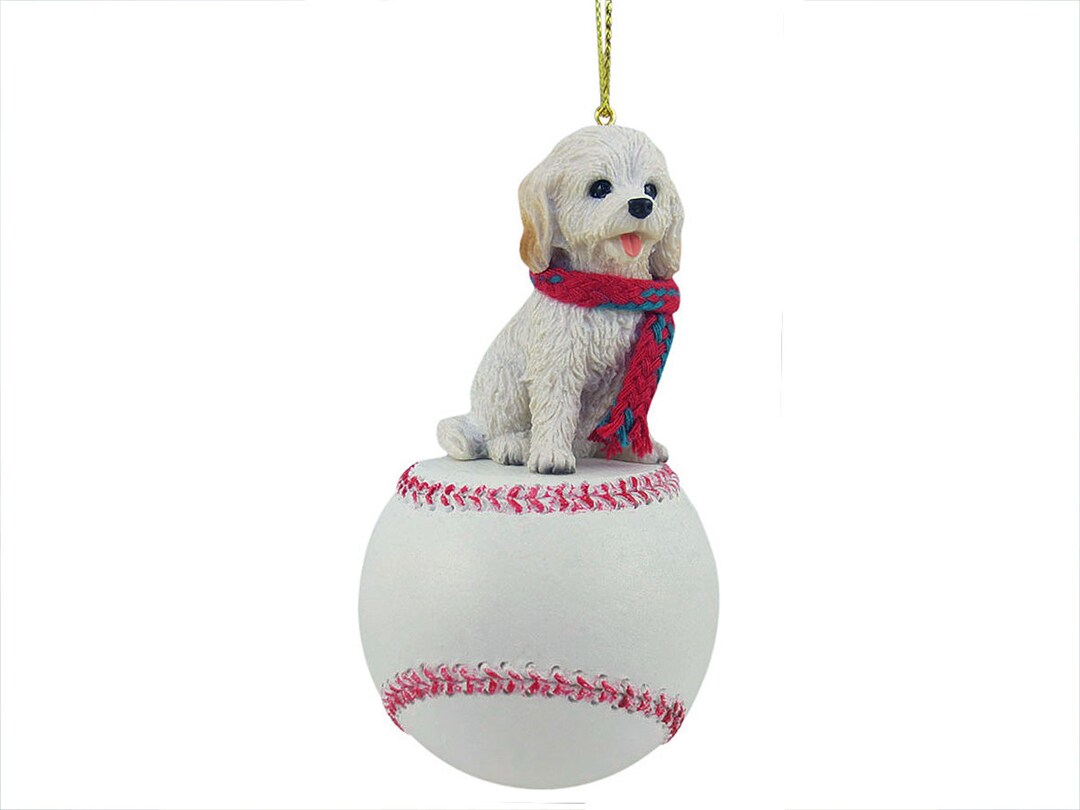 Cockapoo, White Sports Ornaments - Etsy