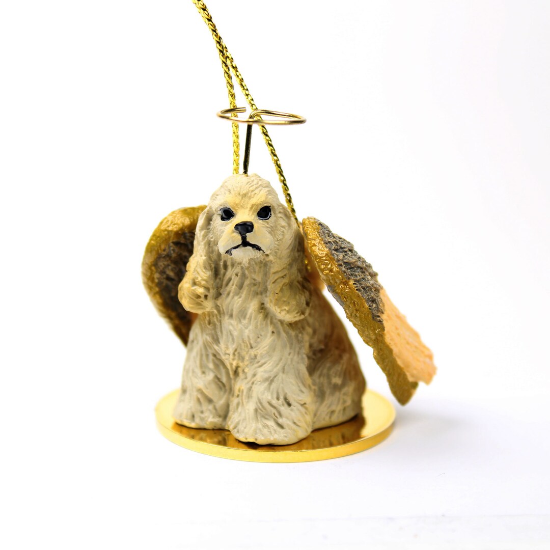 Cocker Spaniel, Blonde Collectable Hanging Christmas Ornaments - Etsy