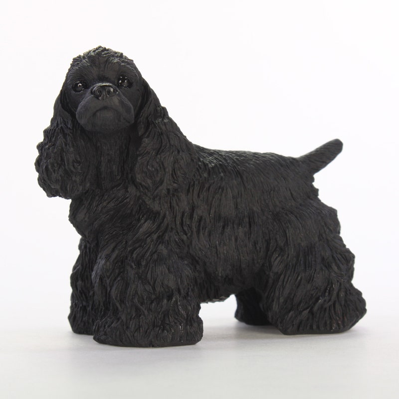 Cocker Spaniel Garden Stone Statue - Etsy