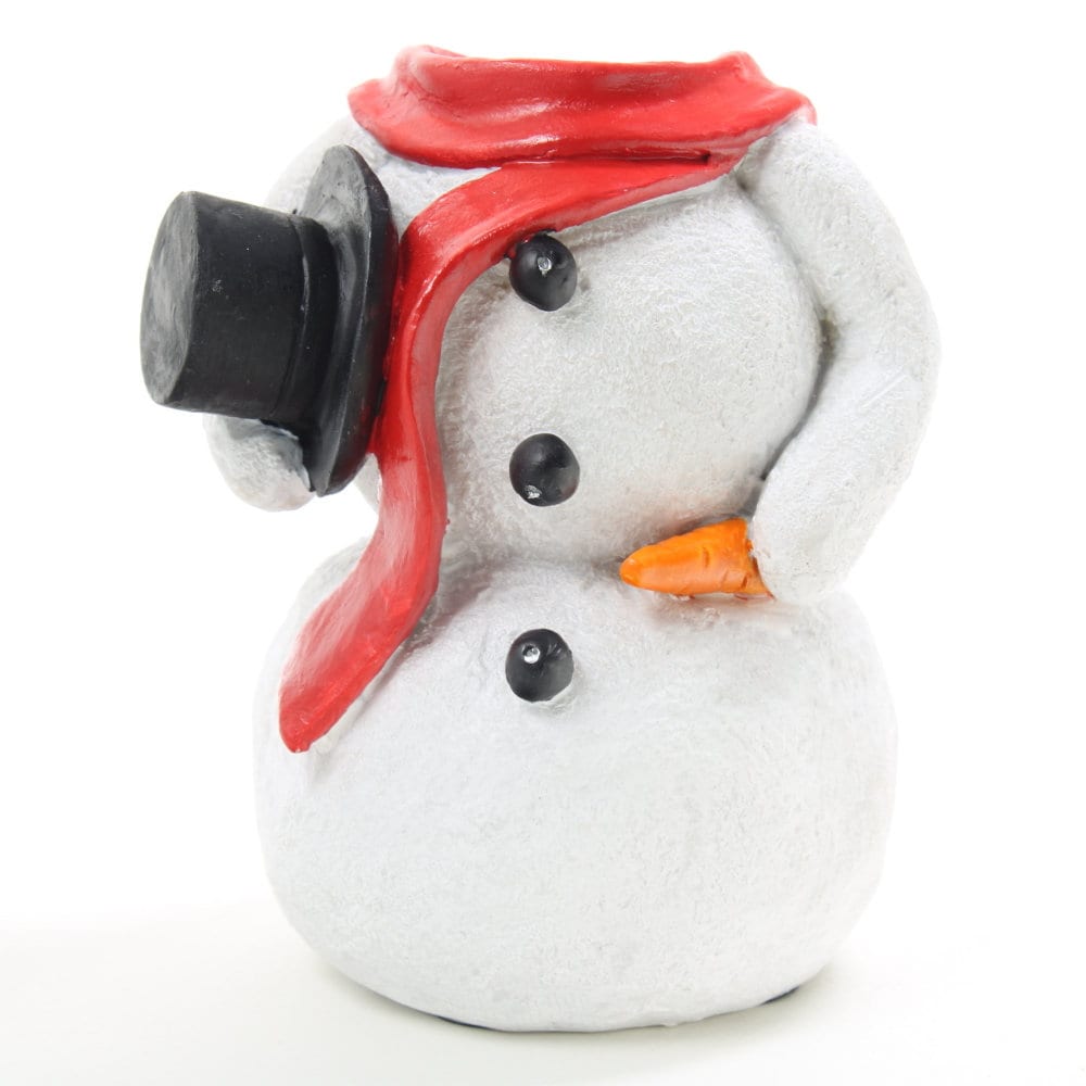 Jolly Holidog Black Pug Snowman Figurine Adorable Holiday - Etsy