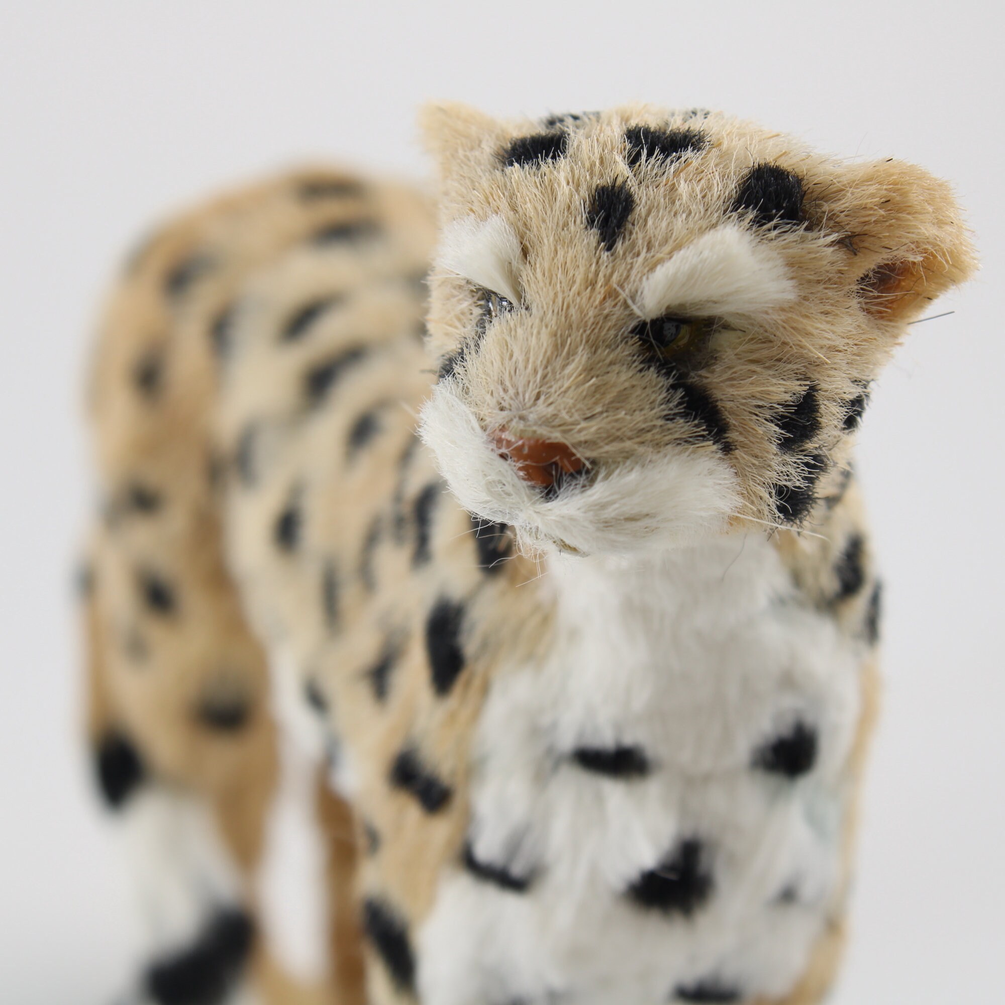 Cheetah Realistic Fur Figurine - Etsy