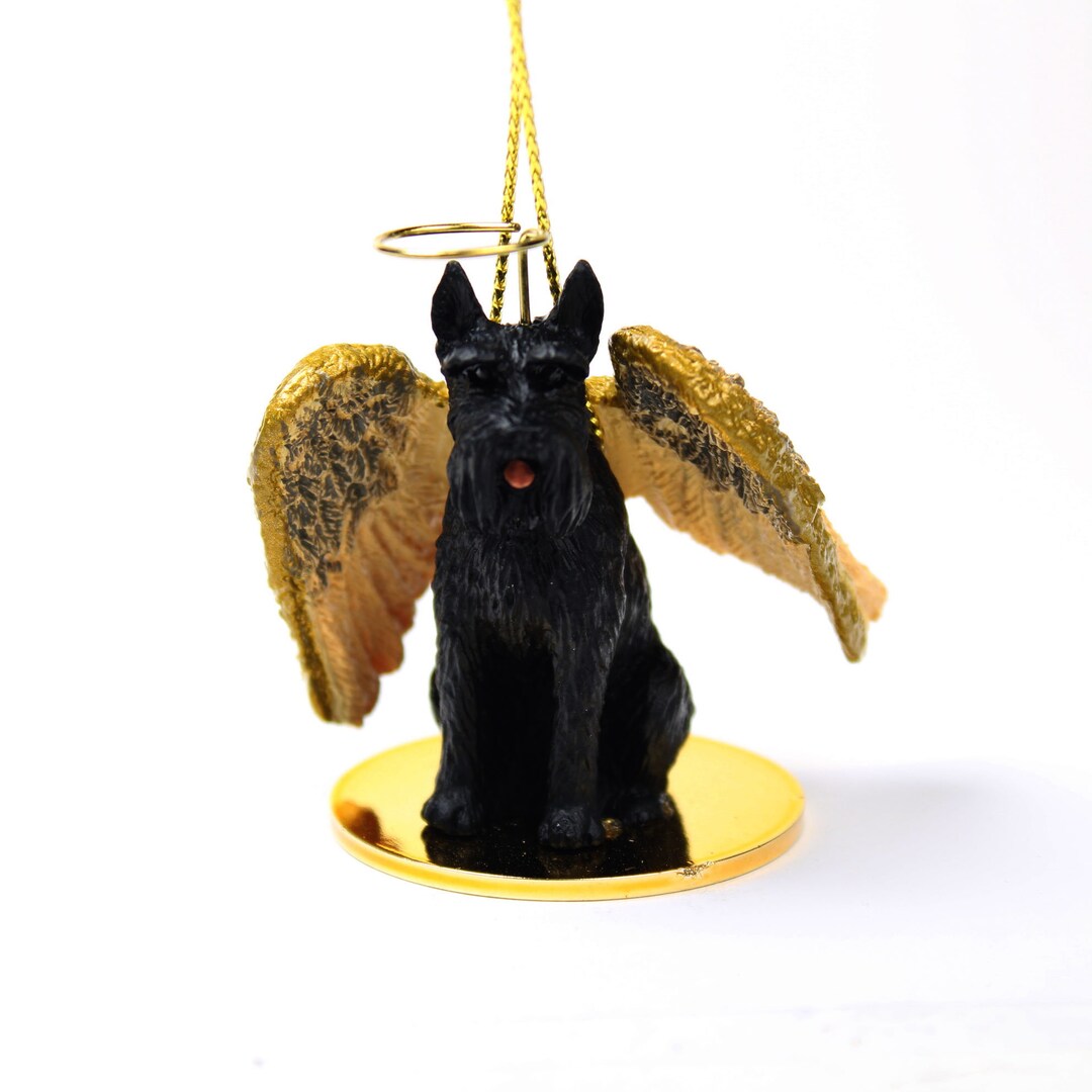 Giant Schnauzer, Black Collectable Hanging Christmas Ornaments - Etsy