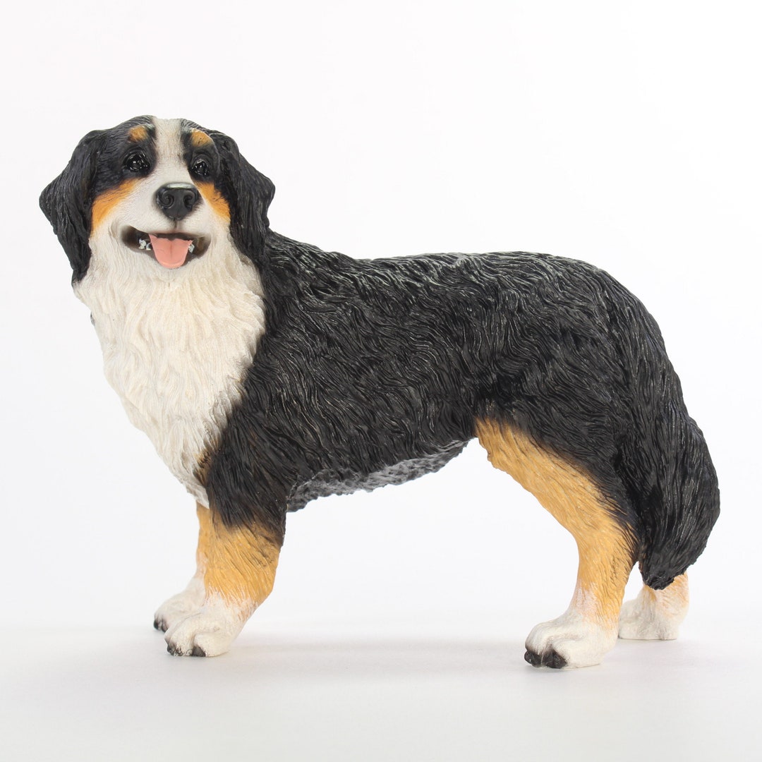 Bernese Mountain Dog Figurine - Etsy