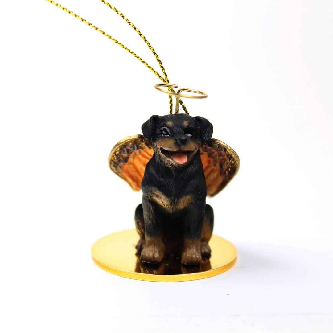 Rottweiler Collectable Hanging Christmas Ornaments - Etsy