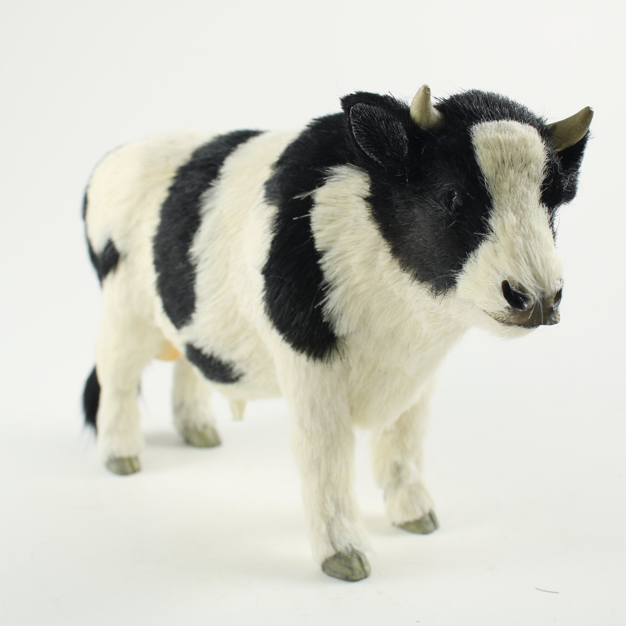 Holstein BULL FUR FIGURINE Realistic Handmade Figurine - Etsy