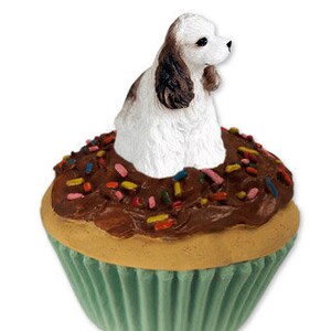 Cocker Spaniel, Brown & White Tiny One Collection - Etsy