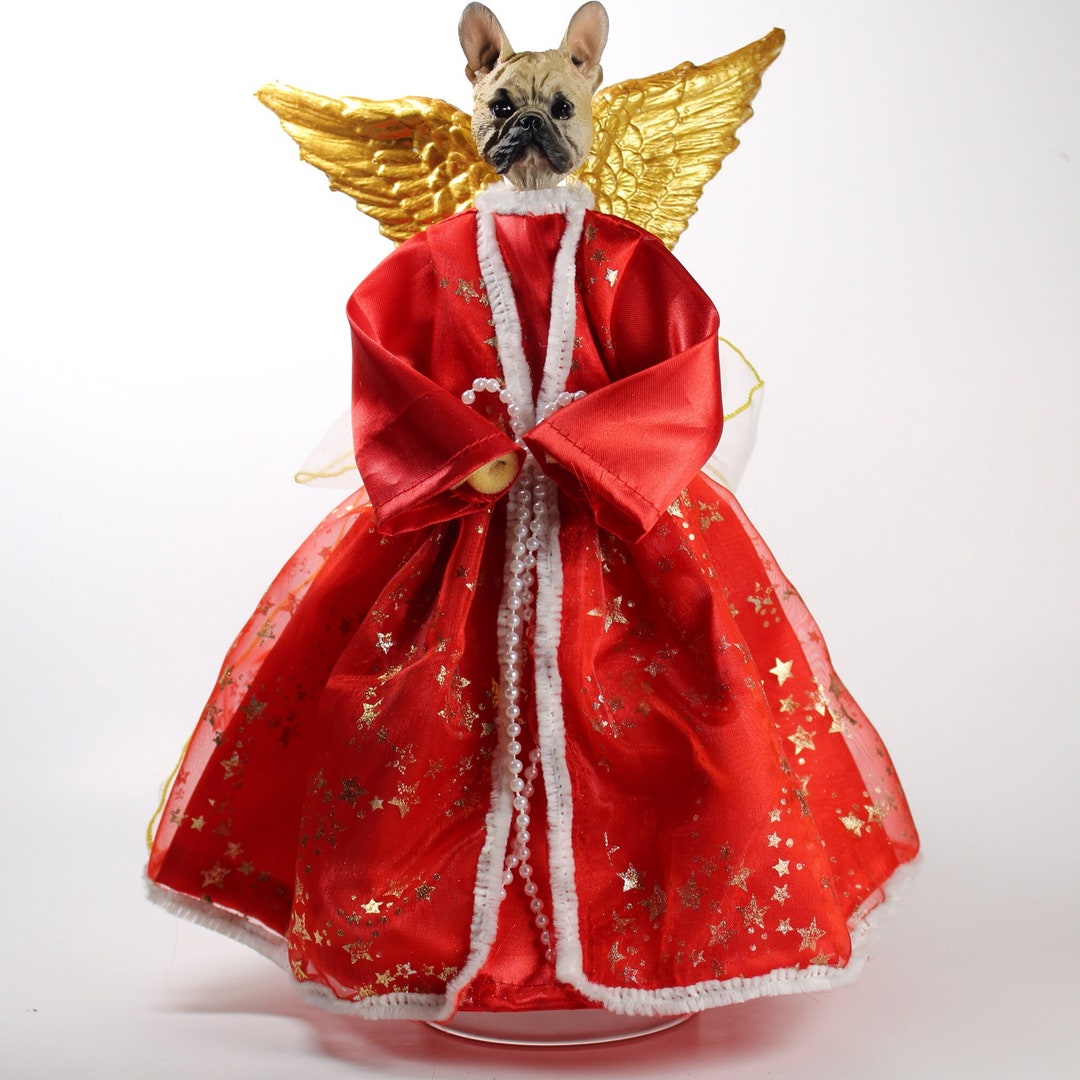 French Bulldog, Fawn CHRISTMAS Tree Toppers and Shelf Decor - Etsy