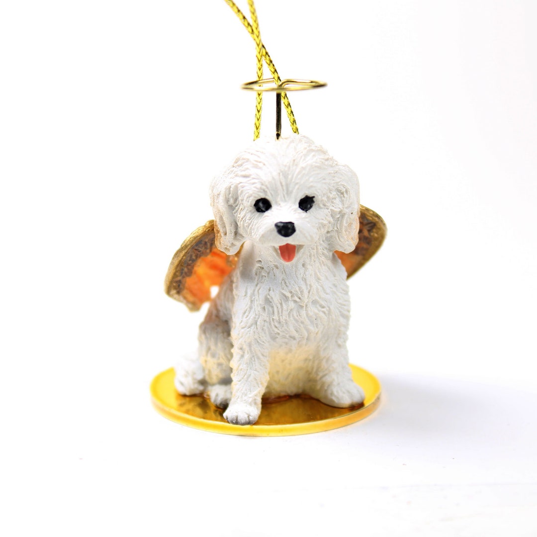 Cockapoo, White Collectable Hanging Christmas Ornaments - Etsy