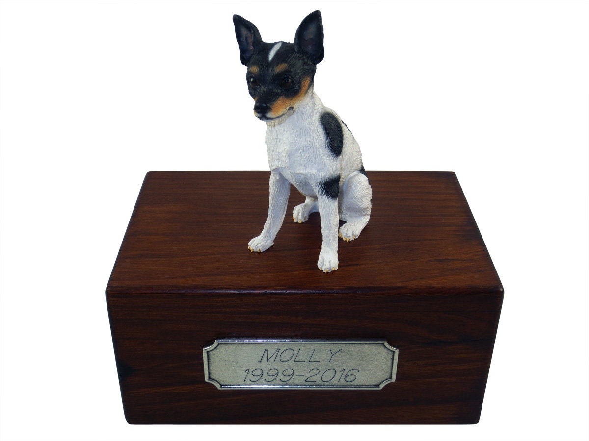 Rat Terrier Urn - Etsy
