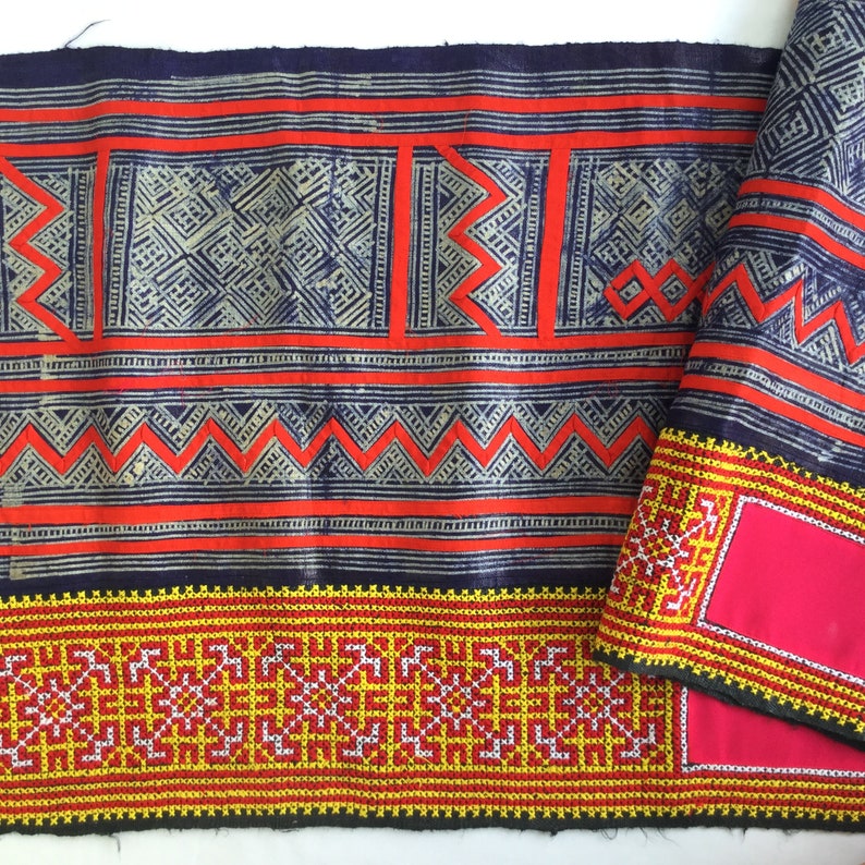 Special Natural Hmong Hemp Fabric Vintage Hemp Hand Dyed - Etsy