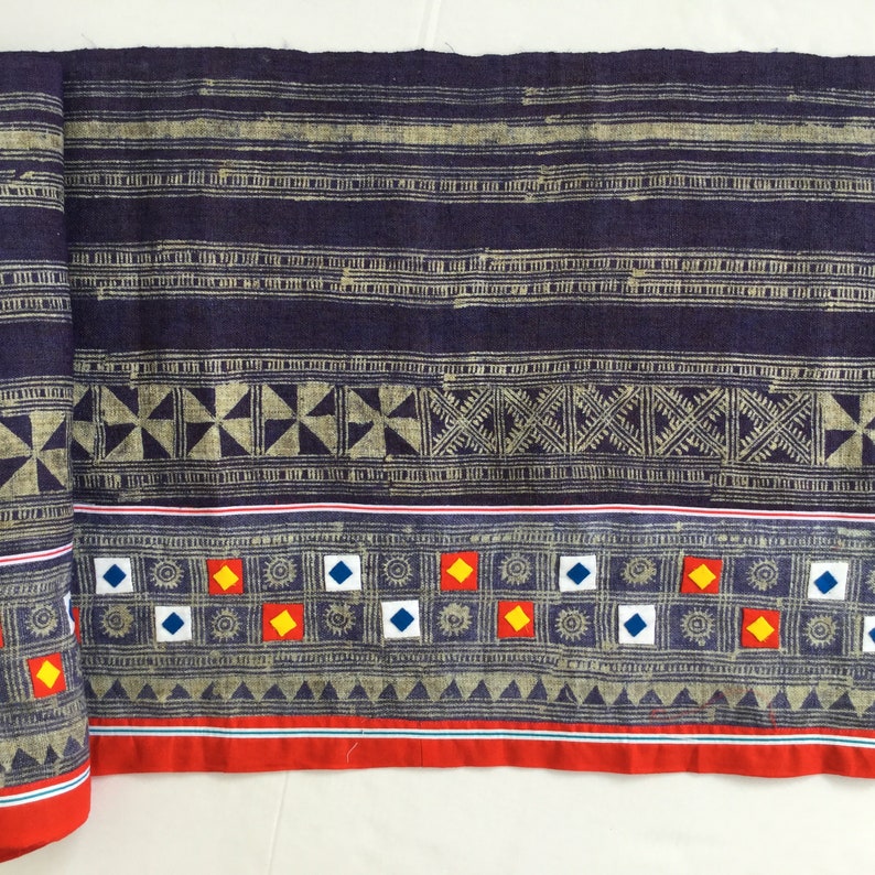 Special Natural Hmong Hemp Fabricvintage Hemp Hand Dyed - Etsy