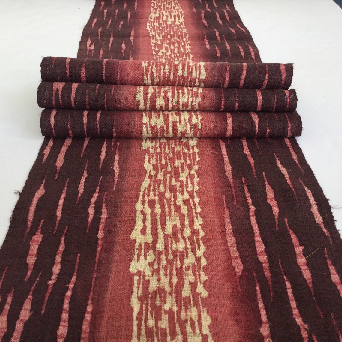 SALE!!!! 2.10 Meters Long Natural Hmong Hemp Fabric, Vintage Hemp Hand ...