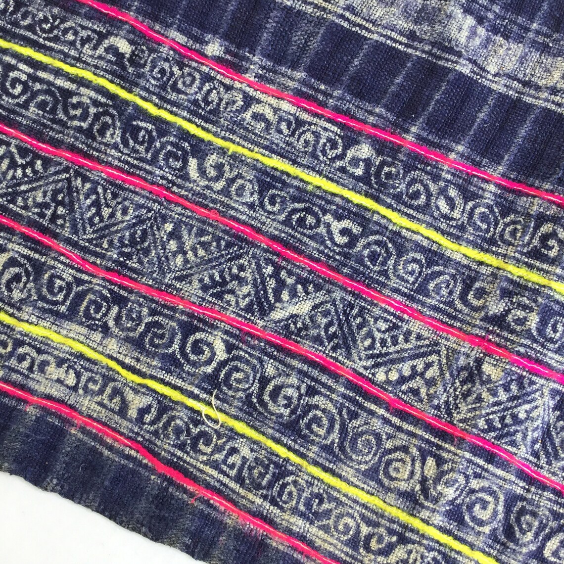 Special Natural Hmong Hemp Fabricvintage Hemp Hand Dyed | Etsy