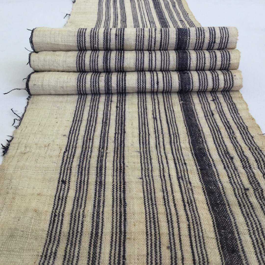 Sale!! 2.35 Meters Long White Natural Hmong Hemp Fabric,vintage Hemp ...