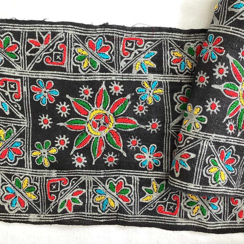SALE!!!! 2.80 Meters Long Natural Hmong Hemp Fabric, Vintage Hemp Hand ...